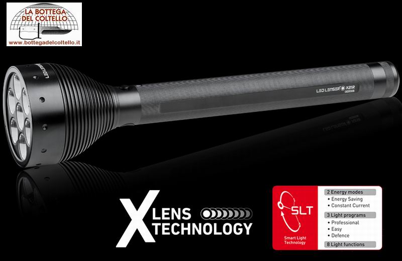 Led Lenser X21R.2 Torcia 5000 lumens | La bottega del coltello